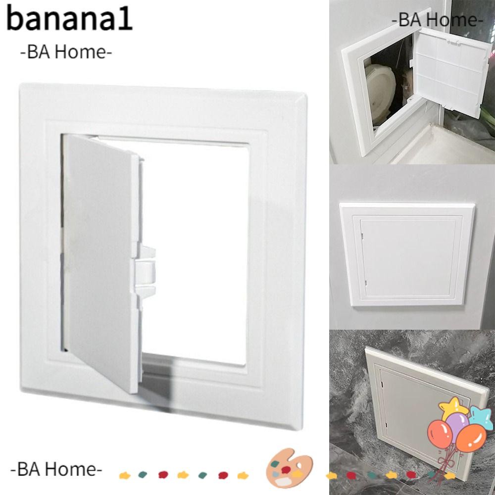 BA Access Panel Door, White Plastic Opening Flap Cover Plate, Box Door ...