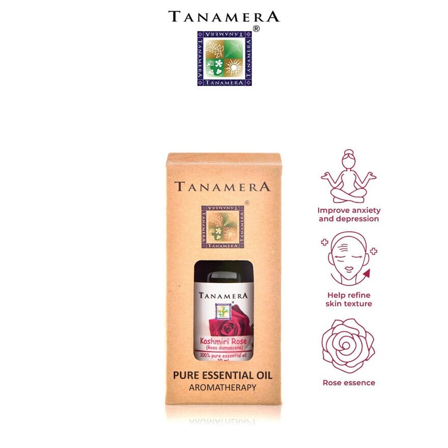TANAMERA Kashmiri Rose Essential Oil 10ml | Shopee Malaysia