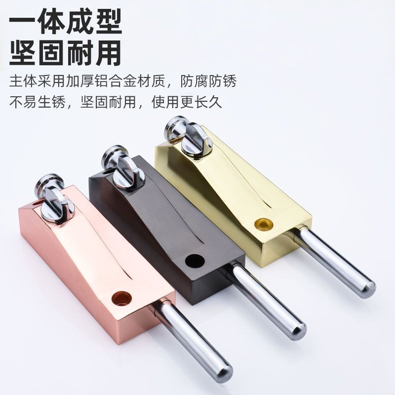 Door Floor Latch Frameed Glass Door Aluminum Alloy Door Wooden Door ...