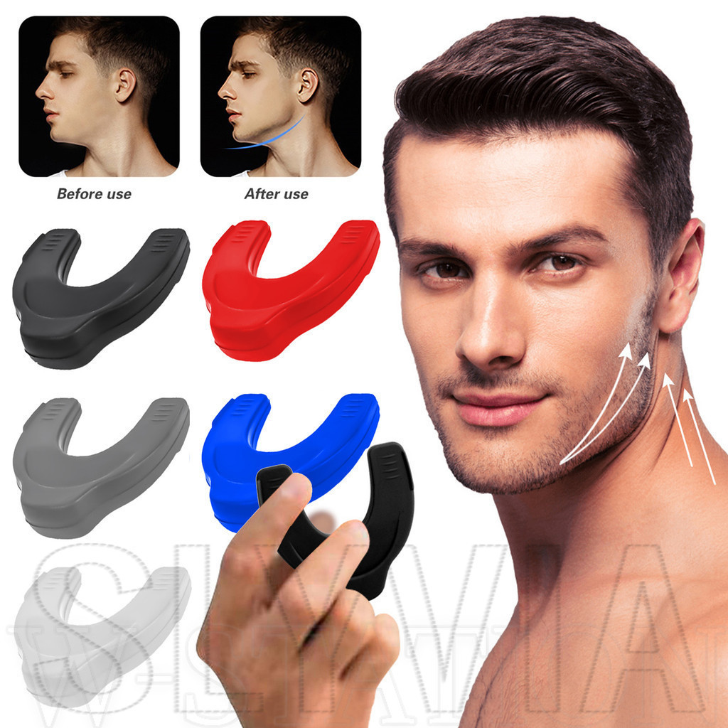 SLXC-Silicone JawLine Exerciser - Face Jaw Muscle Fitness Training Chew ...