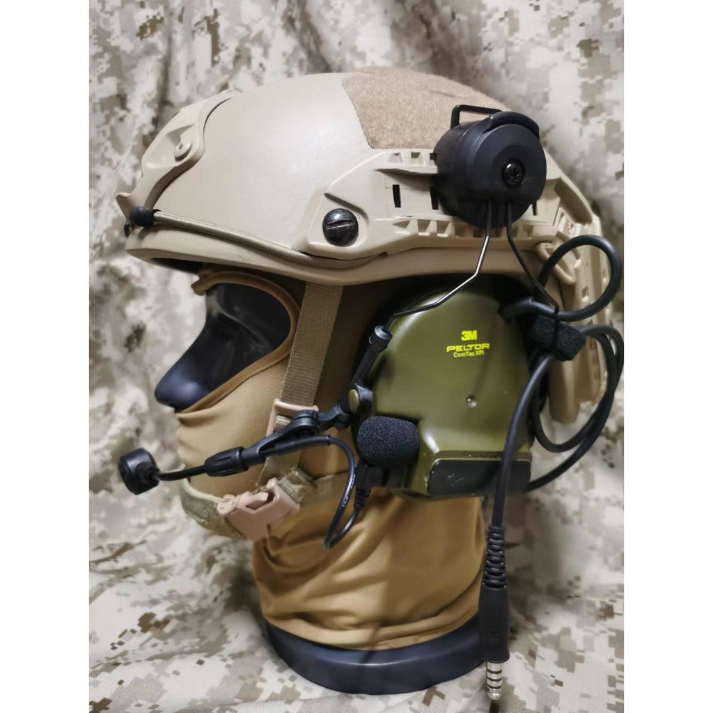 Ready Stock TCA Replica Comtac XPI VI Helmet Version Pickup Noise ...