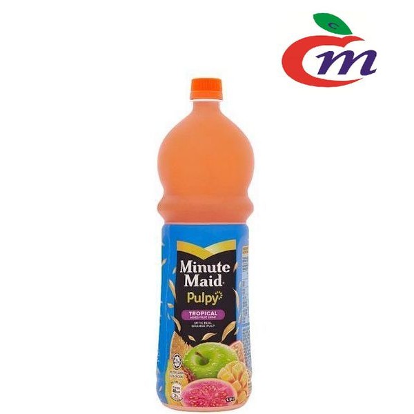 Minute Maid Pulpy Bottle Juice Tropical 1.5L | Shopee Malaysia