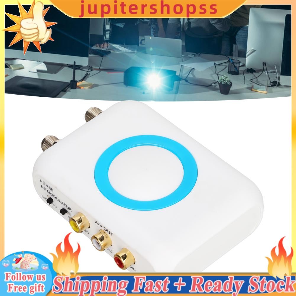 Jupitershopss RF Modulator VHF Demodulator Converter HDMI Coaxial ...