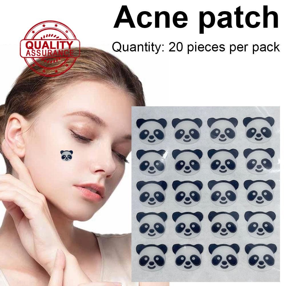 Panda Acne Sticker Cute Pattern Acne Sticker Portable Packaging Acne ...