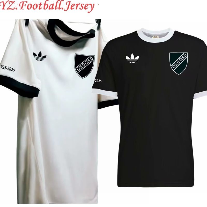 Fan Version 2025/26 Colo-Colo 100th Centennial Edition Football Jersey ...