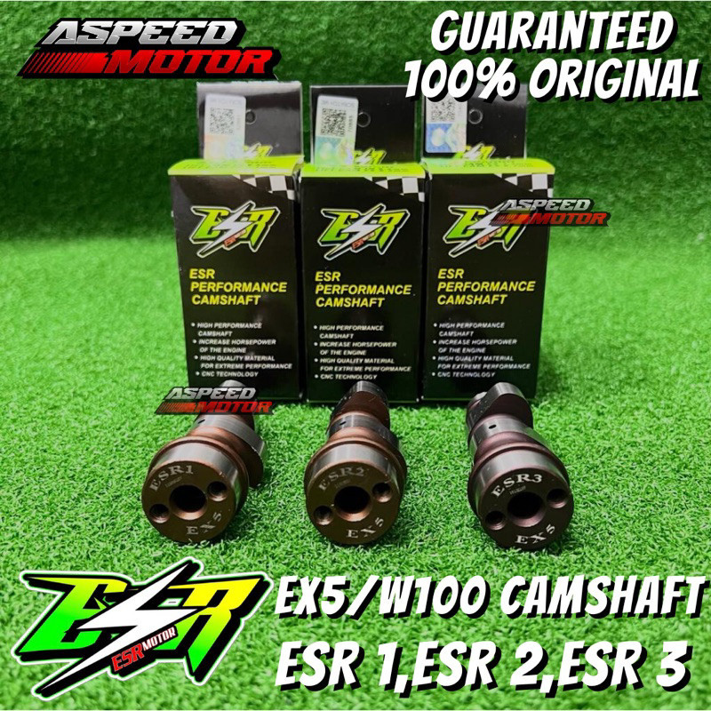 💯 100% ORIGINAL ESR MOTOR LIGHT WEIGHT CAMSHAFT ESR1 ESR2 ESR3 CAM ...