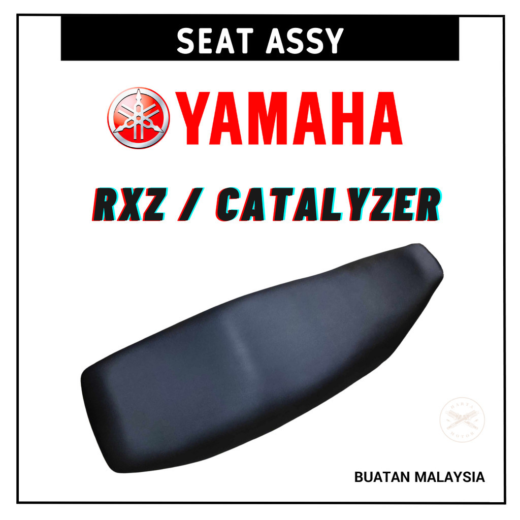 YAMAHA RXZ LAMA / 5PV RXZ CATALYZER SEAT ASSY CUSHION TEMPAT DUDUK ...
