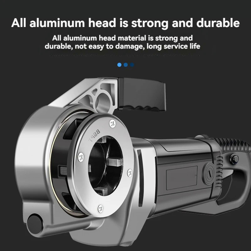 220V 2300W Portable Handheld Electric Threading Machine Electric Pipe ...