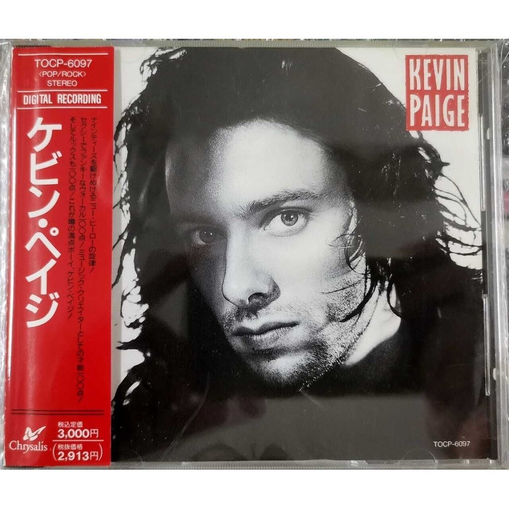 (Used) KEVIN PAIGE Kevin Paige (JAPAN PRESS with OBI) CD | Shopee Malaysia