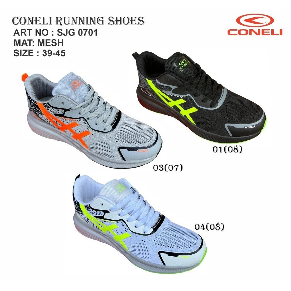 CONELI SJG 0701 (M) Men's Jogging,Running,Walking Sports Shoes / Kasut ...