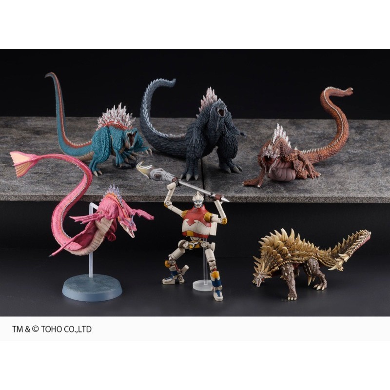 Japan Art Spirits Exciting Series Godzilla Singularity Doll Model King ...