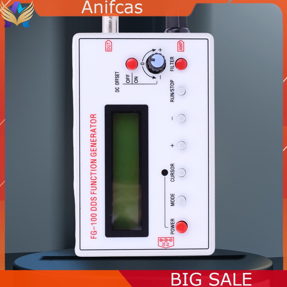 Anifcas FG-100 DDS Function Digital Signal Generator Signal Source ...
