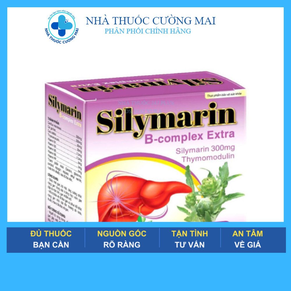 Silymarin B Complex Extra purple liver tonic supports liver ...