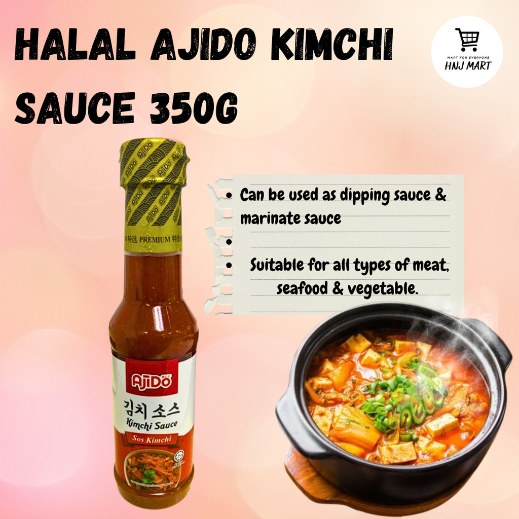 HALAL AJIDO KIMCHI SAUCE 350G KIMCHI SOUP BASE KIMCHI RAMEN HOT POT ...