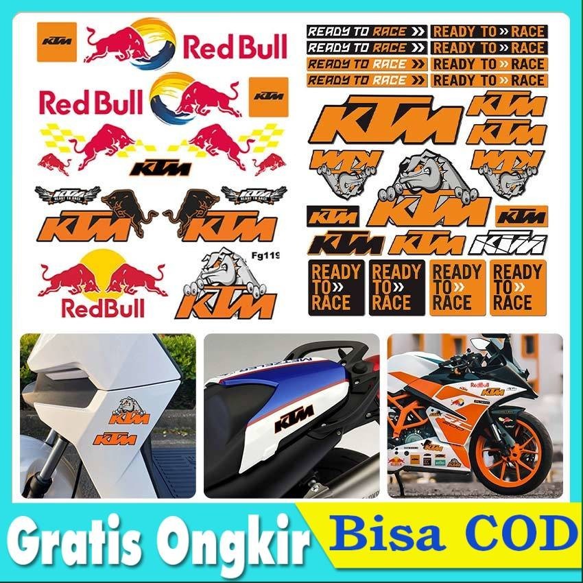 Ktm Print Cut Sticker Glossy Laminate Printing Sticker Waterproof ...