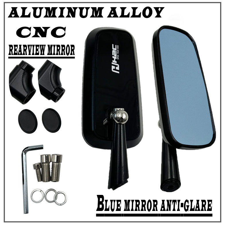 H2C Motorcycle Rearview Mirror CNC Aluminum Alloy Rearview Mirror ...