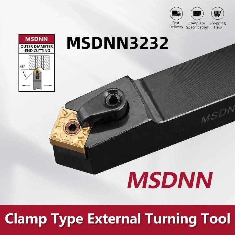 1pc MSDNN3232 P12 P15 P19 External Turning Tool Holder SNMG Carbide Inserts MSDNN Lathe Cutting ...