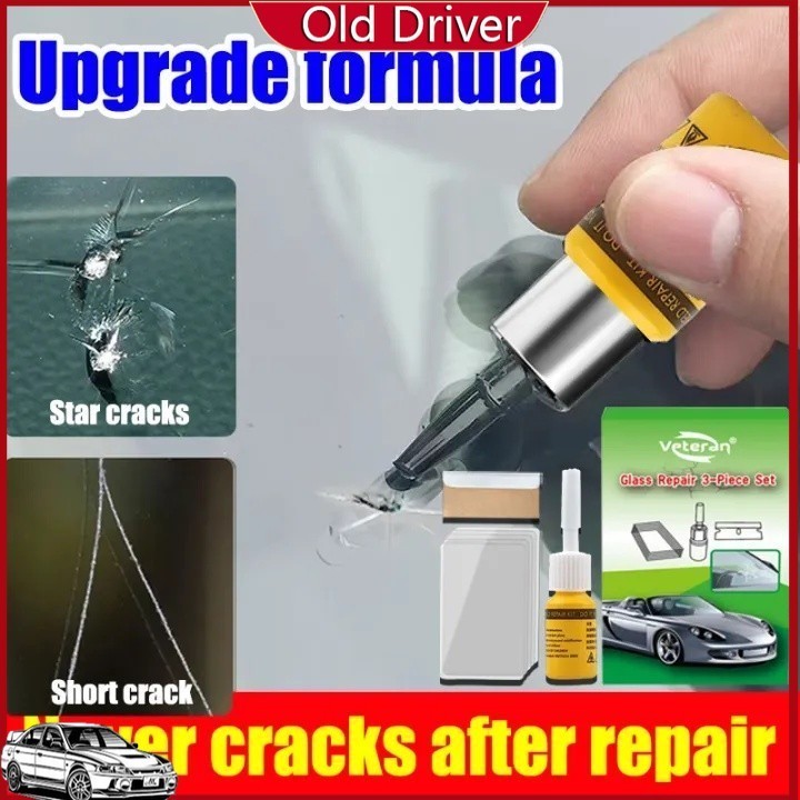 Easy repair Glass crack repair Windscreen repair kit Windshield repair ...
