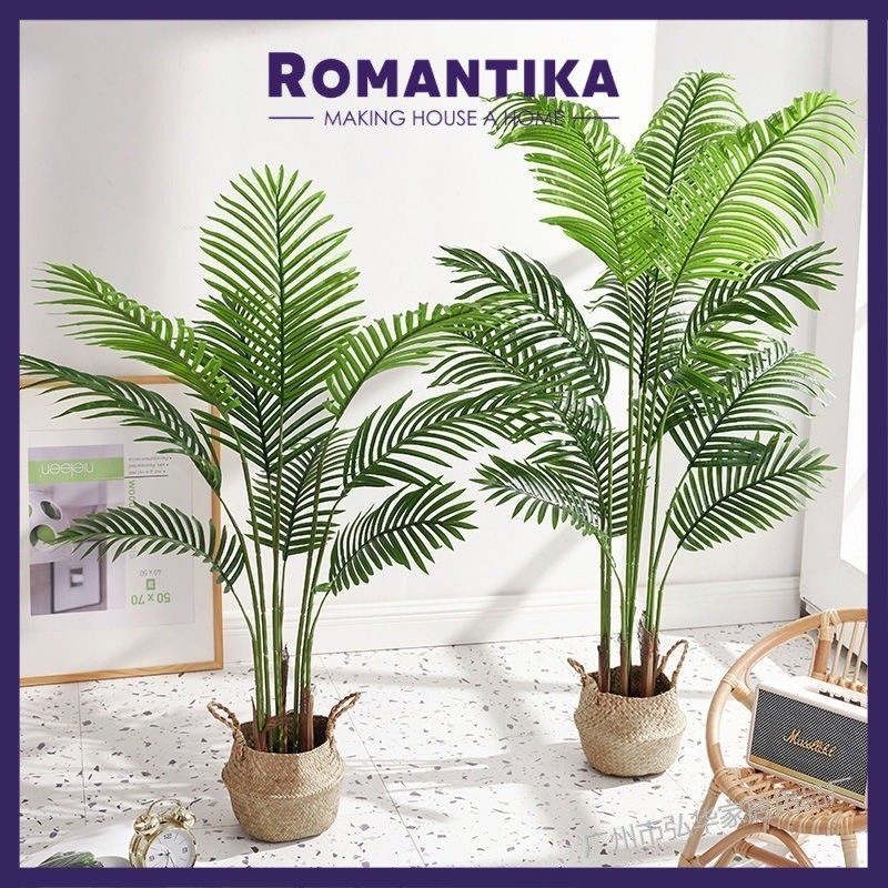 Romantika Artificial Tree Parlor Palm Size Available Artificial Potted ...
