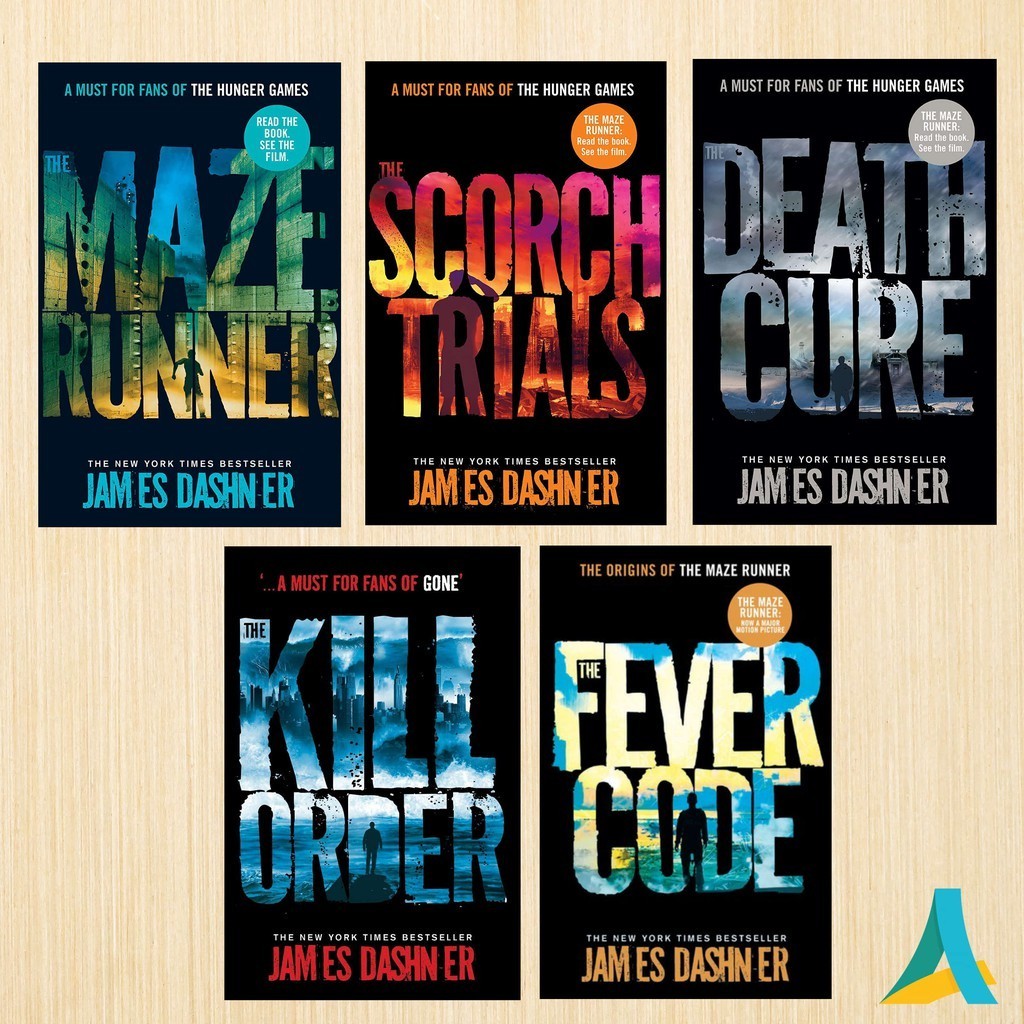 (English Version) The Maze Runner Series James Dashner (Scorch Trial ...