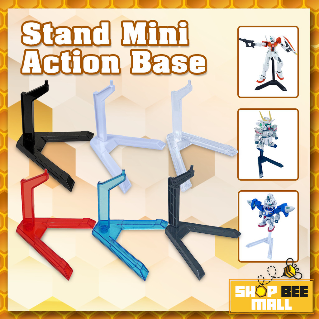 SD/BB Gundam Display Stand Bracket Holder Gunpla Model Action Base Mini ...