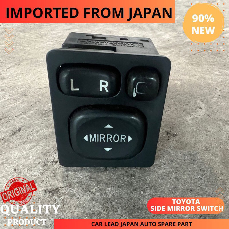 🇯🇵🇯🇵ORIGINAL TOYOTA SIDE MIRROR SWITCH 11PIN FROM JAPAN | Shopee Malaysia