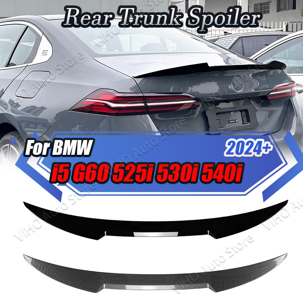 For BMW 5 Series I5 G60 525i 530i 2024+ M4 Style Carbon Car Rear Trunk ...