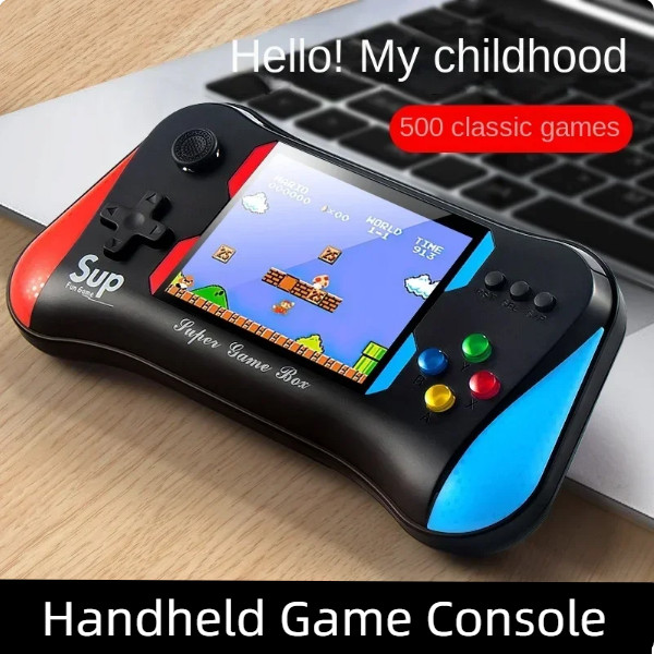 Retro Video Game Console X7M Handheld Player HD/AV Output 500 Games ...