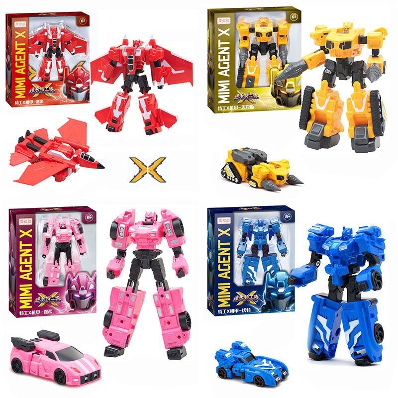 New Mini-Agent Transform Toys Miniforce X Lucybot Lucy Bot Ranger ...