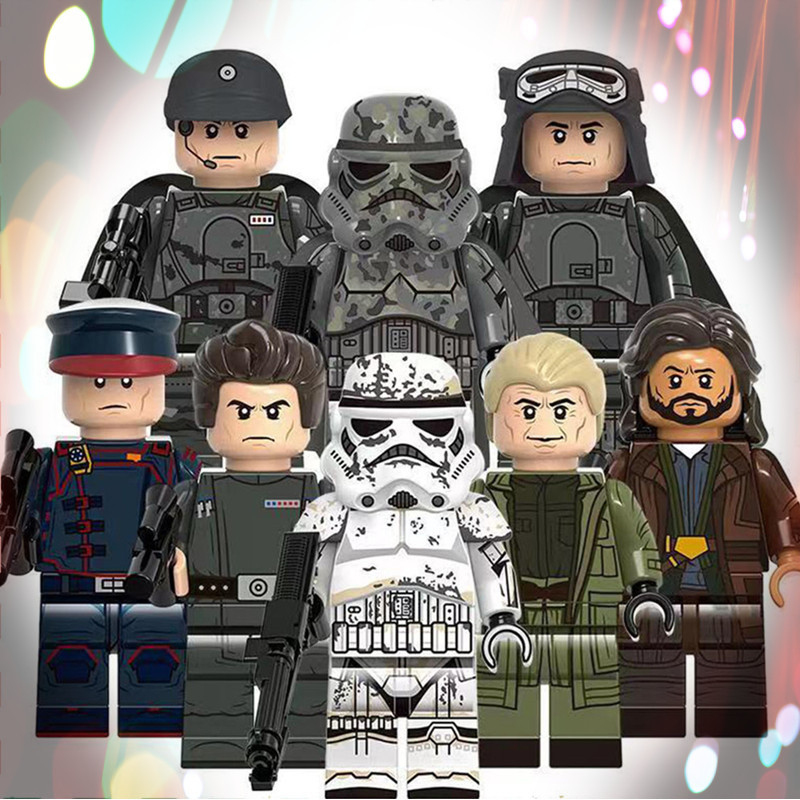 Movie Mini Character Legion Elite Soldier Mud Swamp Troop Assembly Mini ...