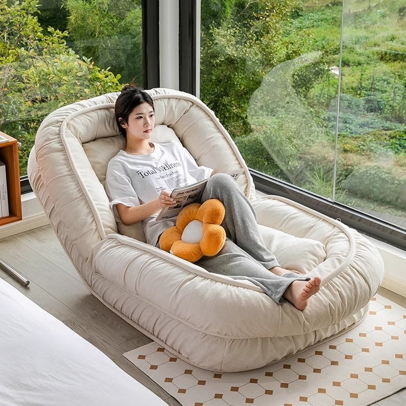 Human Kennel Sofa Leisure Lazy Sofa Reclining Sleeping Single Sofa Bed ...