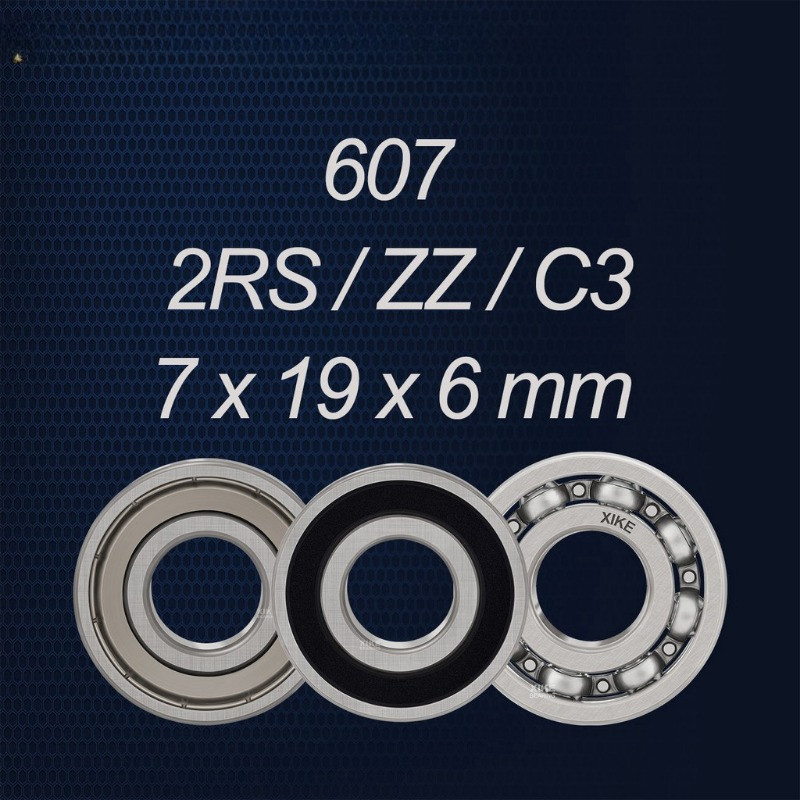 607-2RS 607ZZ 607 607-2RSC3 607ZZC3 607C3 Size 7x19x6mm High Quality ...