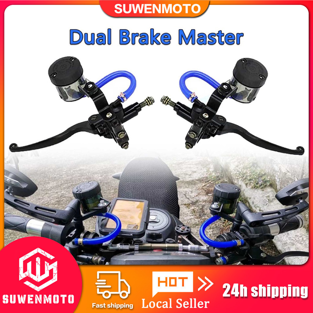 UNIVERSAL RACING MASTER PUMP BRAKE KANAN BIG BOTTLE BOTOL BESAR WITH ...