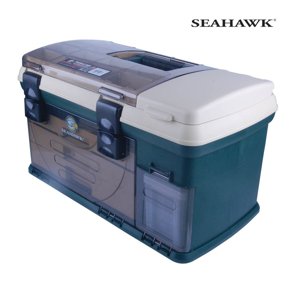 SEAHAWK Tackle Box 50 Sections STB-486 | Shopee Malaysia