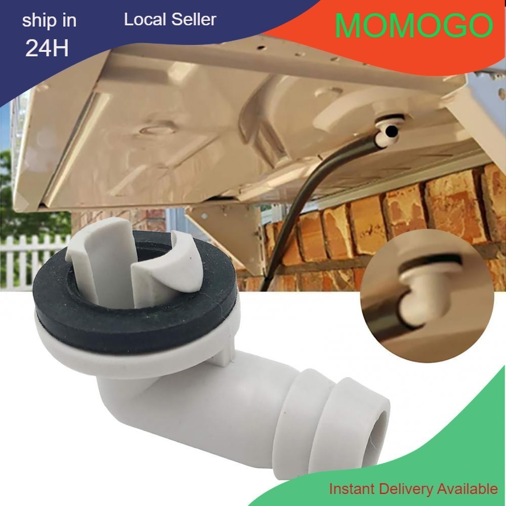 Air Conditioner Drain Hose Connector Window AC Split Unit Elbow Fitting ...