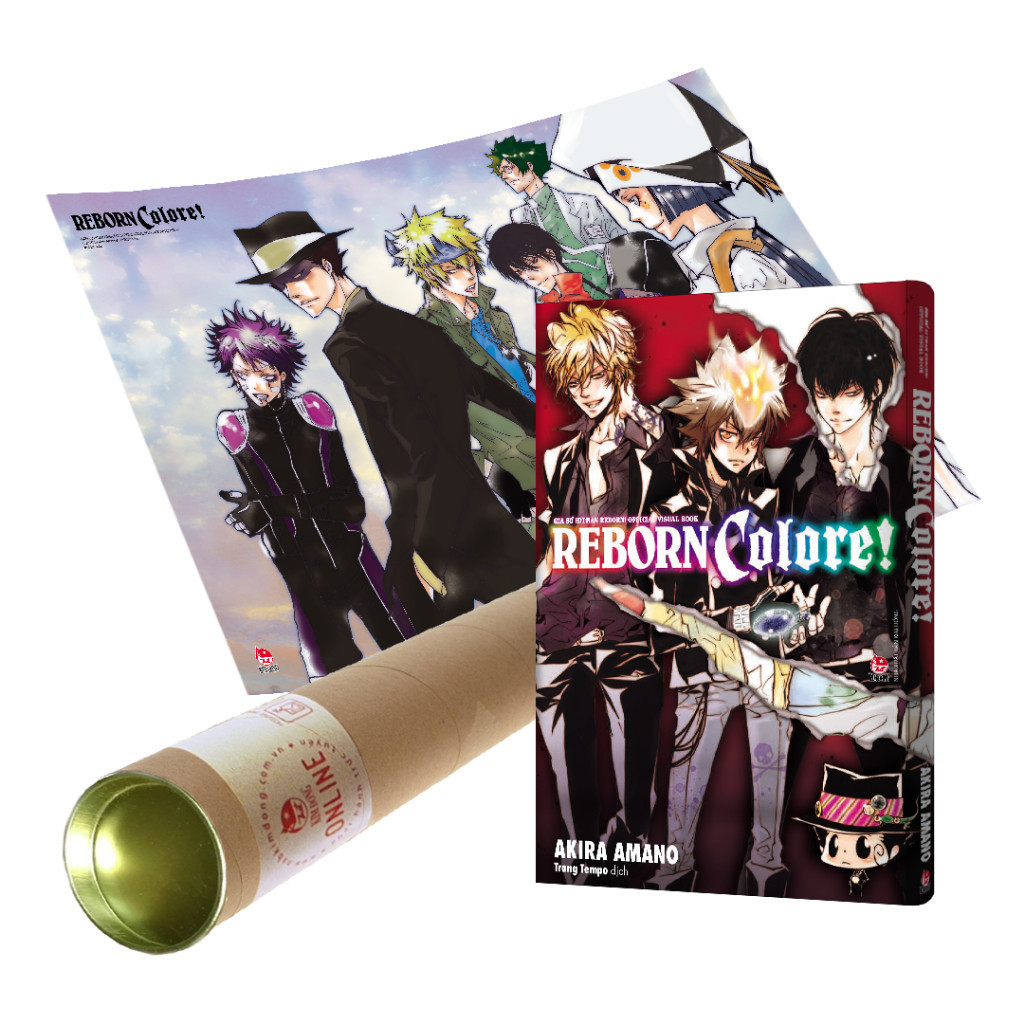 The Hitman Reborn Story! Official Visual Book: Reborn Color (Kim Dong ...