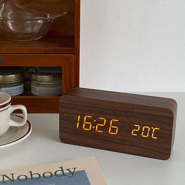 clock table clock wall clock wall aesthetic Jam desktop elektronik ...