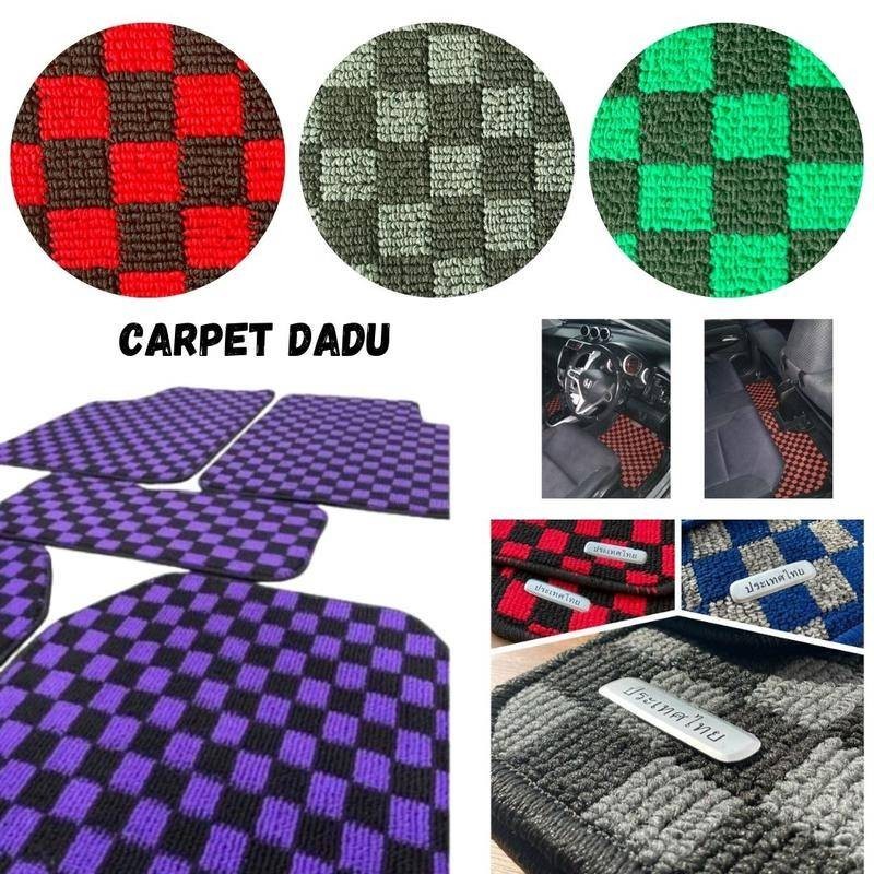5pcs Universal Thailand Carpet Floor Mat Dadu Dice Checkmate Set MYVI ...