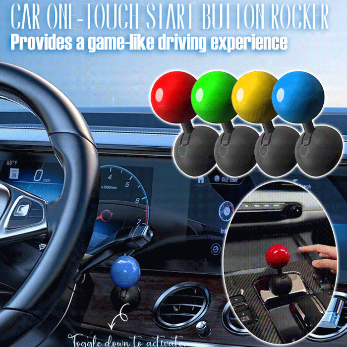 Car One-Key Start Button Joystick Car onetouch start rocker start ...