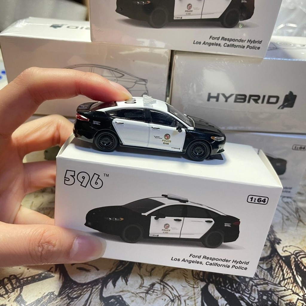 596 Model 1/64 Ford Mondeo Police Responder LAPD LAPD LAPD Living ...