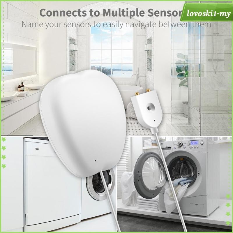 [LovoskibcMY] Water Alarm Kitchen Sink Basement Water Overflow Sensor ...