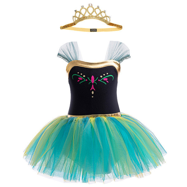 beach dress balletcore dress lovito dress Children Dance Princess Dress ...