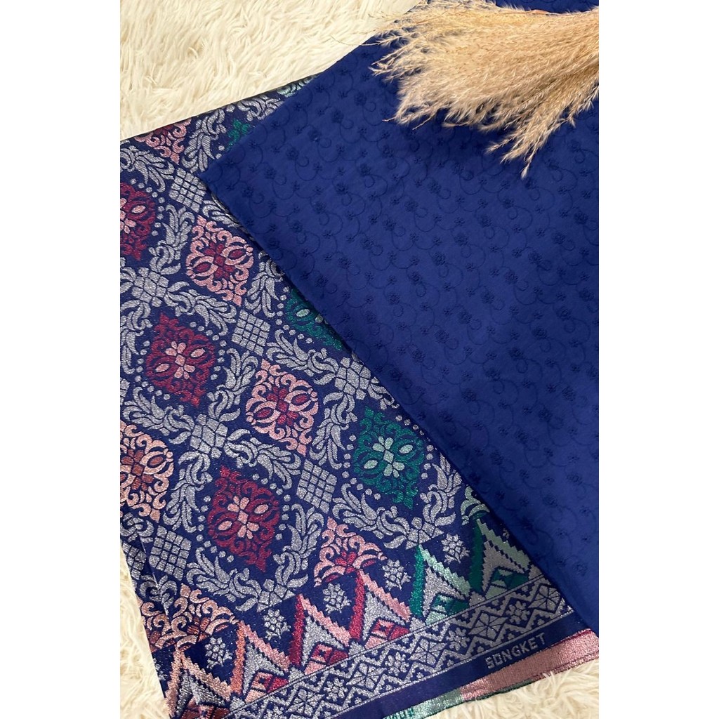 KAMDAR Combo Set Tema Warna Raya - Navy Blue | Shopee Malaysia