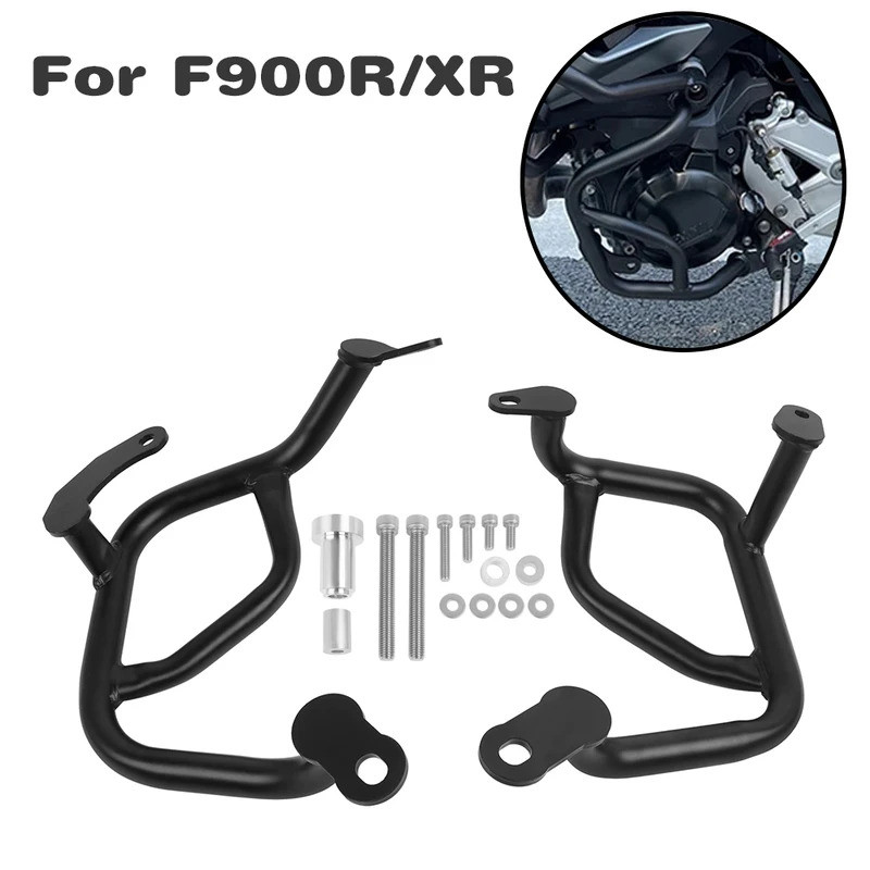 Engine Guard Highway Crash Bars Bumper Stunt Cage For BMW F900R F900XR ...