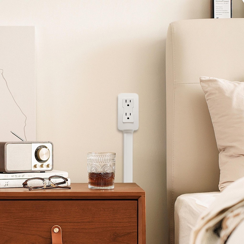 Electrical Outlet Extender With USB-A, USB-C and 2 AC outlets, can ...