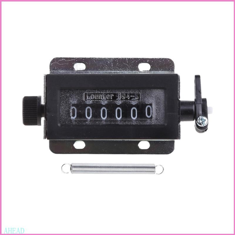 Ahead 0-999999 6 Digit D94-S Resettable Mechanical Pulling Count ...