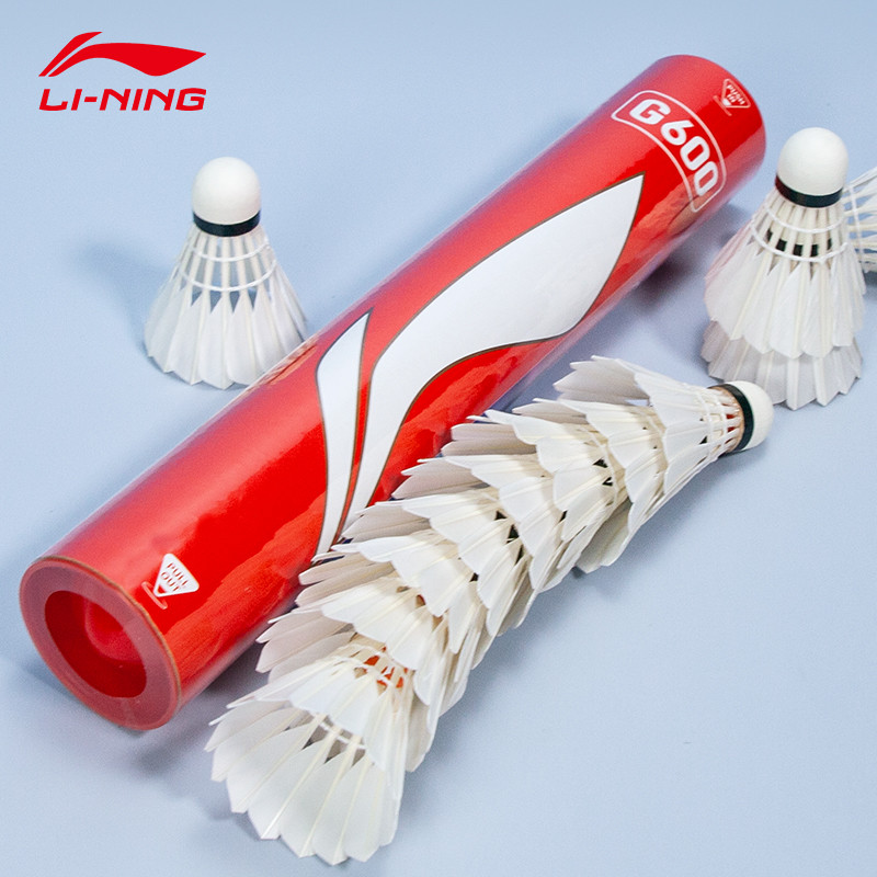 Badminton Tulen Li-Ning G100/G200/G500/G600 Tahan Lama 77 Kelajuan Bulu ...