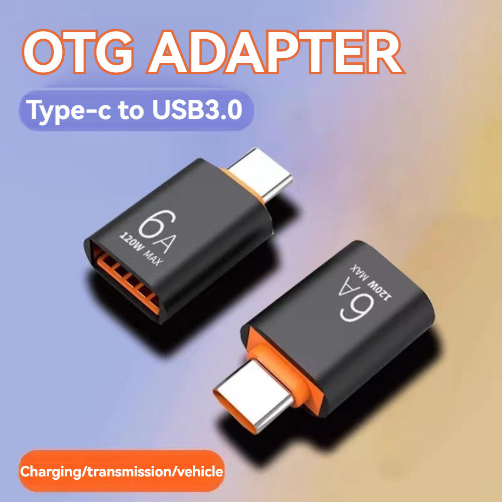 USB to Type C OTG Adapter Portable Converter for Android Phone | Shopee ...