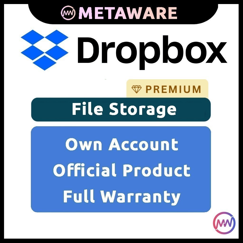 Dropbox 10TB Storage | Existing Account Upgrade | iOS | Andriod | PC | MacOS | Shopee Malaysia