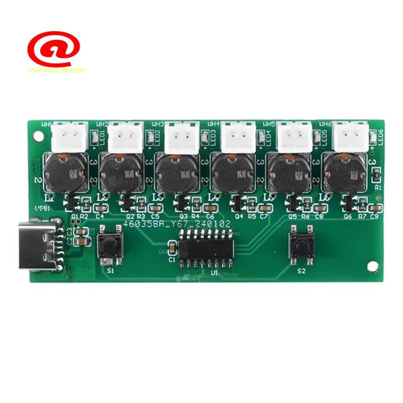 Type-C USB Mini Humidifier DIY Kits Mist Maker and Driver Circuit Board ...